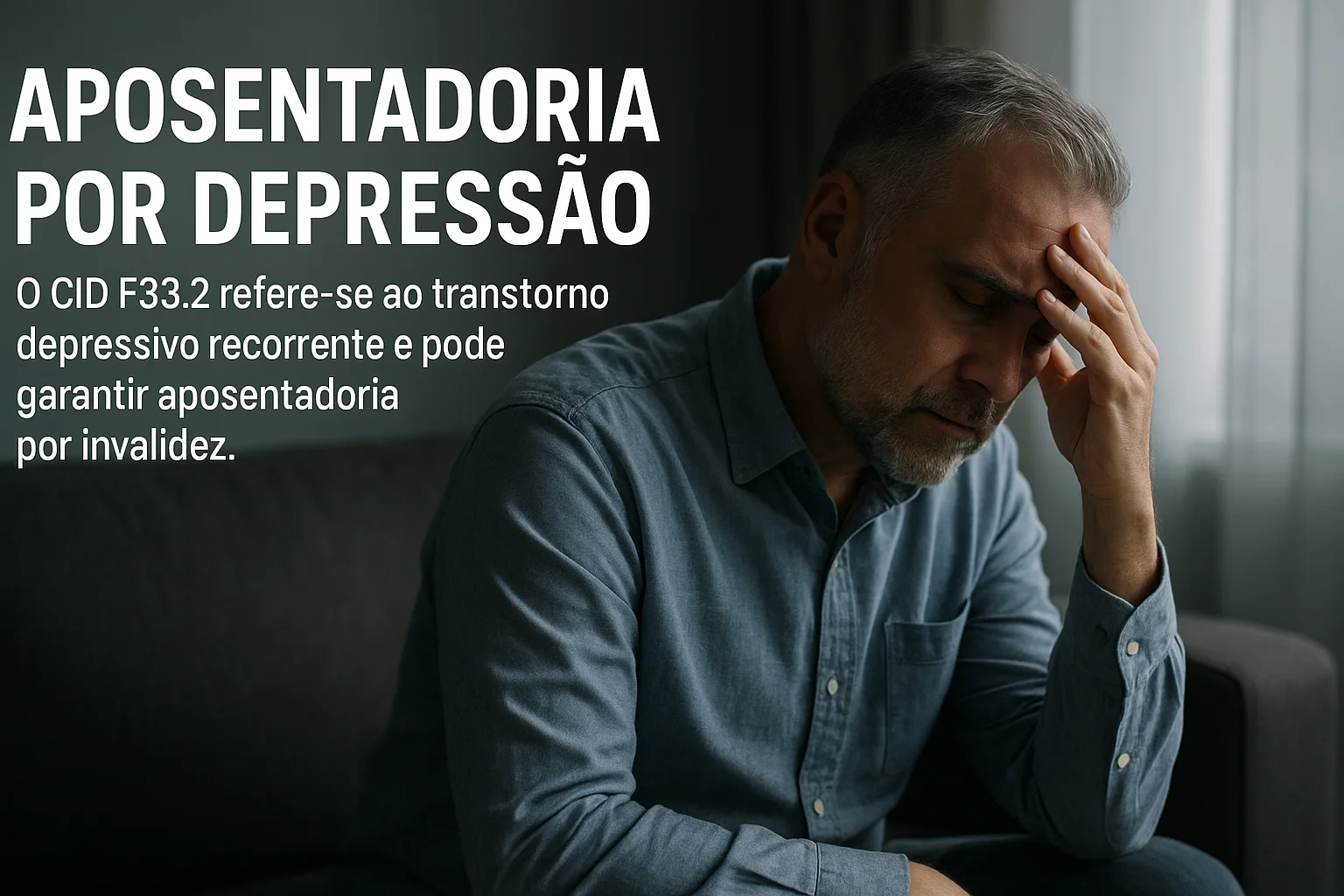 CID F33.2: O que significa e pode se aposentar?